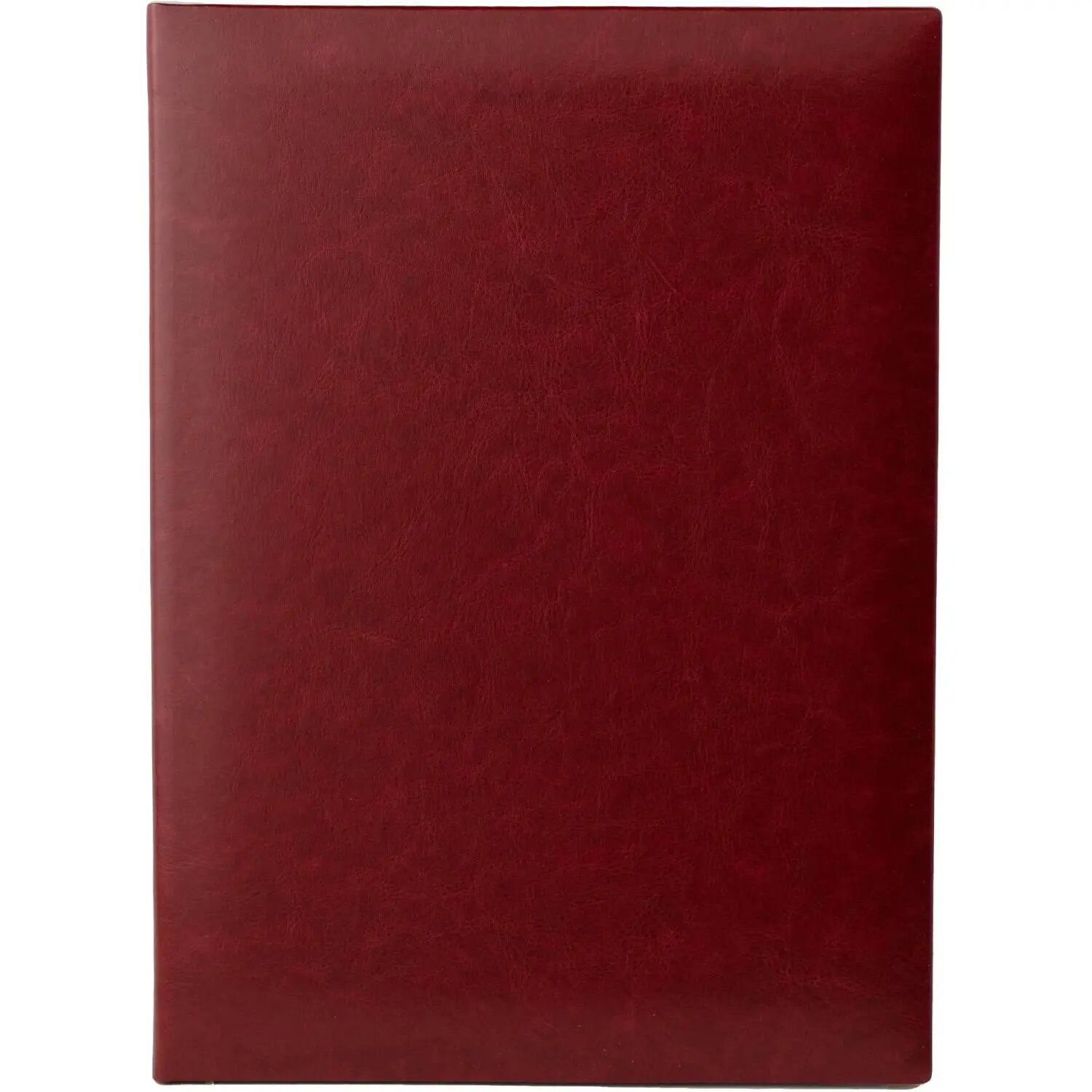 Папка адресная небраска, бордо, выклейка бархат, А4 (188343)