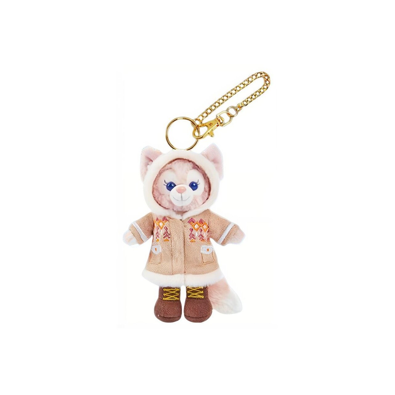 Disney Duffy и Friends Little Dreamers Collection Линабелл Куклы Плюшевый Украшение Шанхайский Дисней 14 см Длина Тела