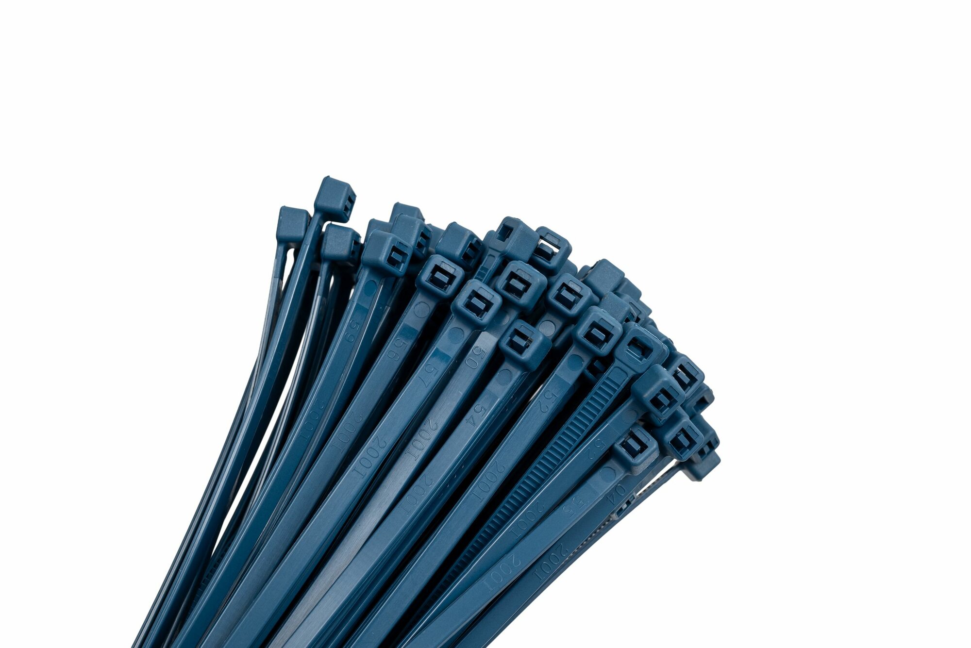 Кабельные стяжки FORTISFLEX КСС Magnetic 4x200 мм, синий, 100 шт. 87103