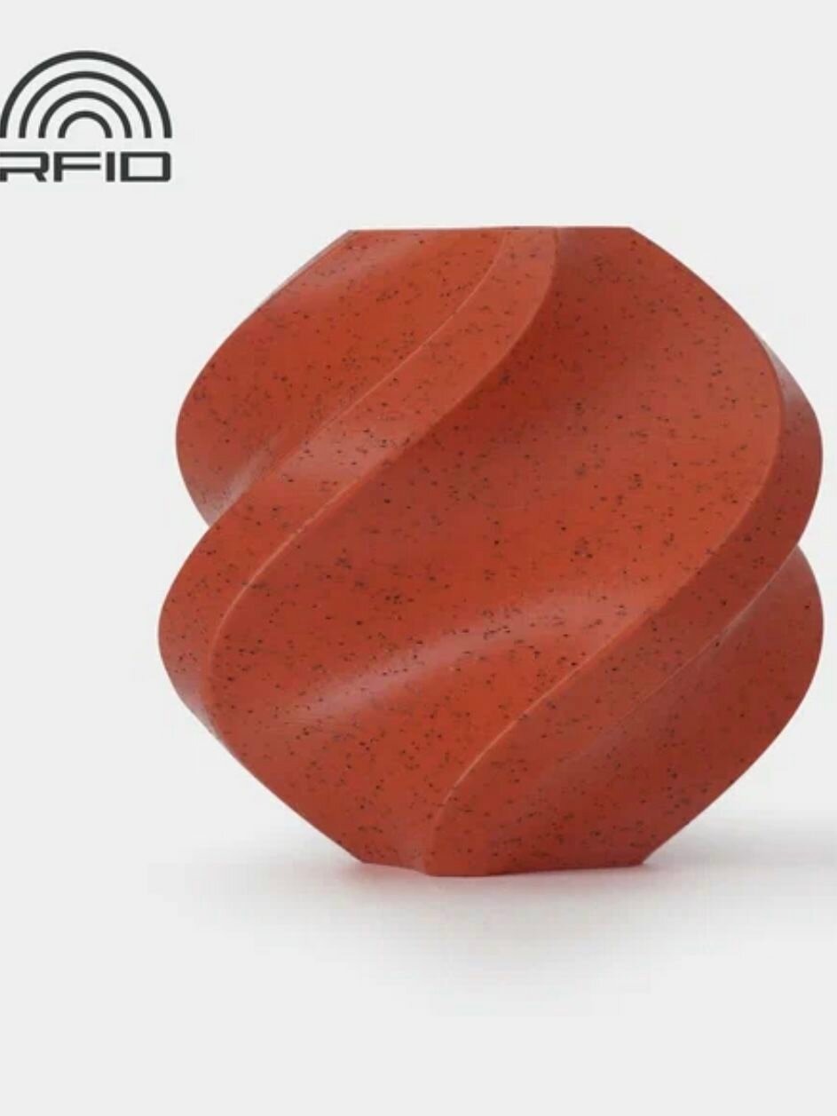 Филамент для 3д принтера Bambu Lab PLA Marble RED Красный 13201 / Мраморный пластик для 3D принтера , 1 кг на катушке