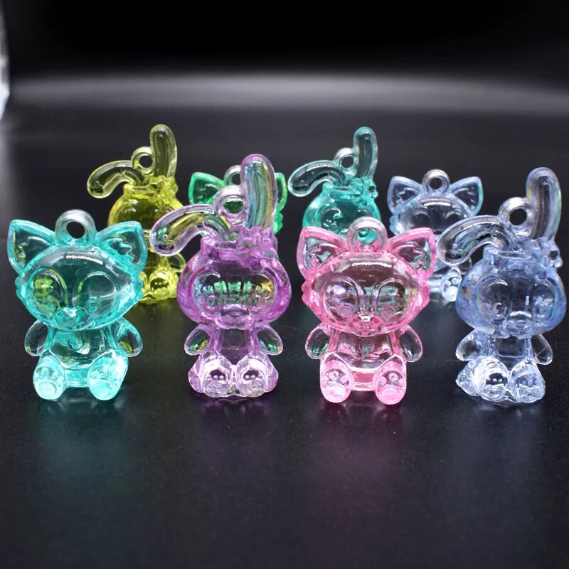 Прозрачная акриловая мини-сумочка, сумка-тоут, имитация драгоценных камней, реквизит для ролевых игр, детские