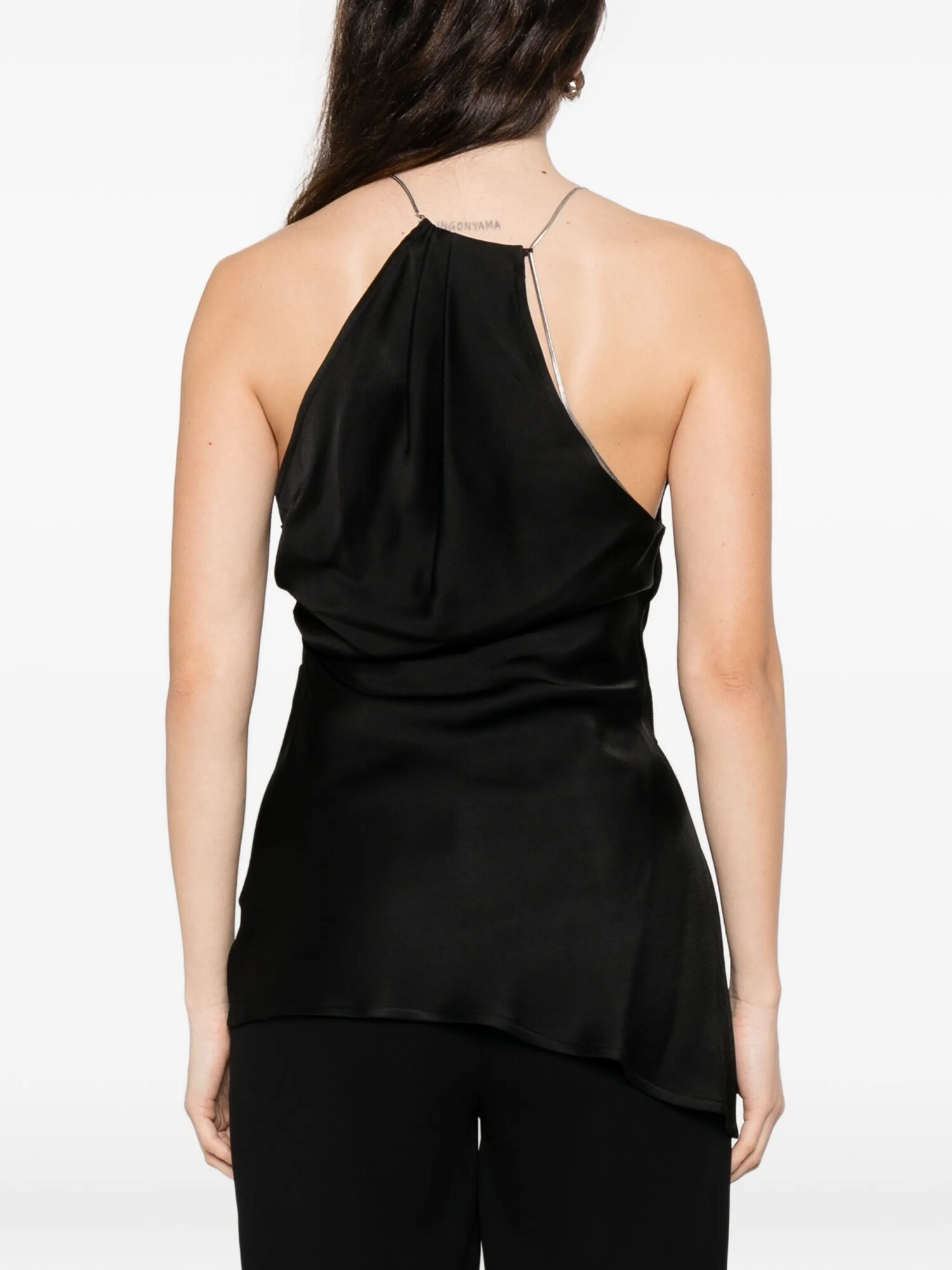 Блуза Victoria Beckham Halterneck sleeveless blouse, размер 10 — фото 1