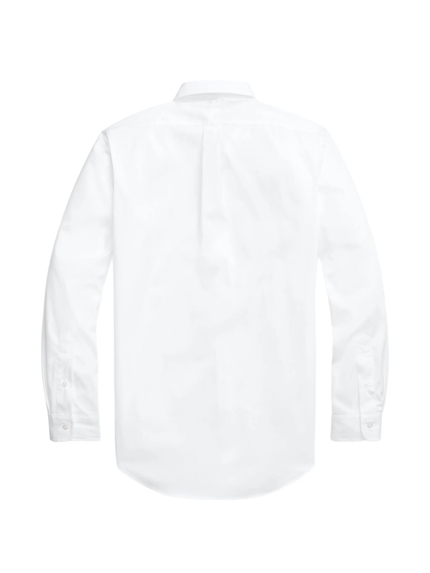 Рубашка Polo Ralph Lauren Logo-embroidered buttoned shirt, размер XL, white — фото 1