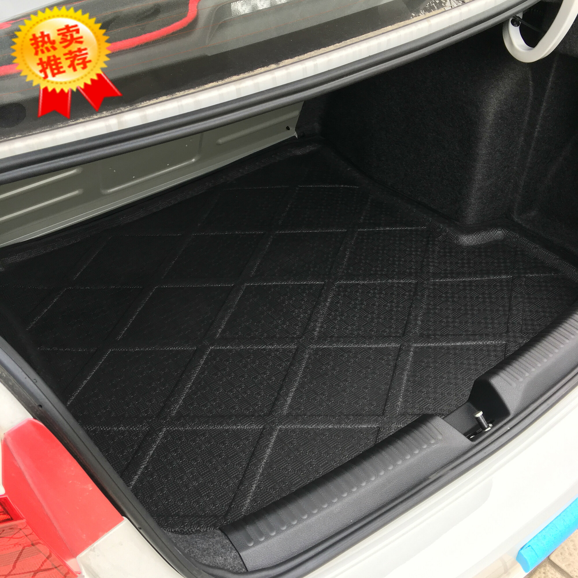 Новый коврик в багажник Sunshine для Tiida, Qashqai, X-Trail, Livina, Teana, Sylphy, March Март (черная подкладка)