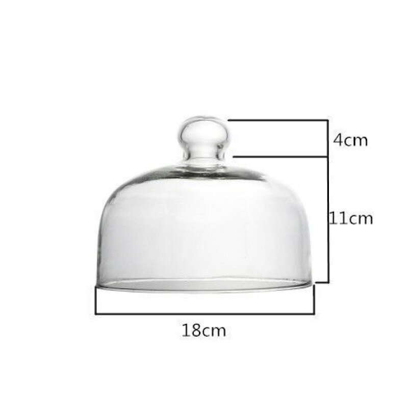 Прозрачная стеклянная крышка для микроволновой печи, устойчивая к брызгам, термостойкая изоляция, крышка для остатков еды, магическая пылезащитная крышка