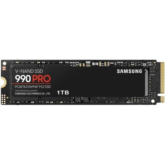 SSD диск M.2 Samsung 1TB 990 PRO PCIe 4.0 x4 V-NAND TLC (MZ-V9P1T0B/AM)