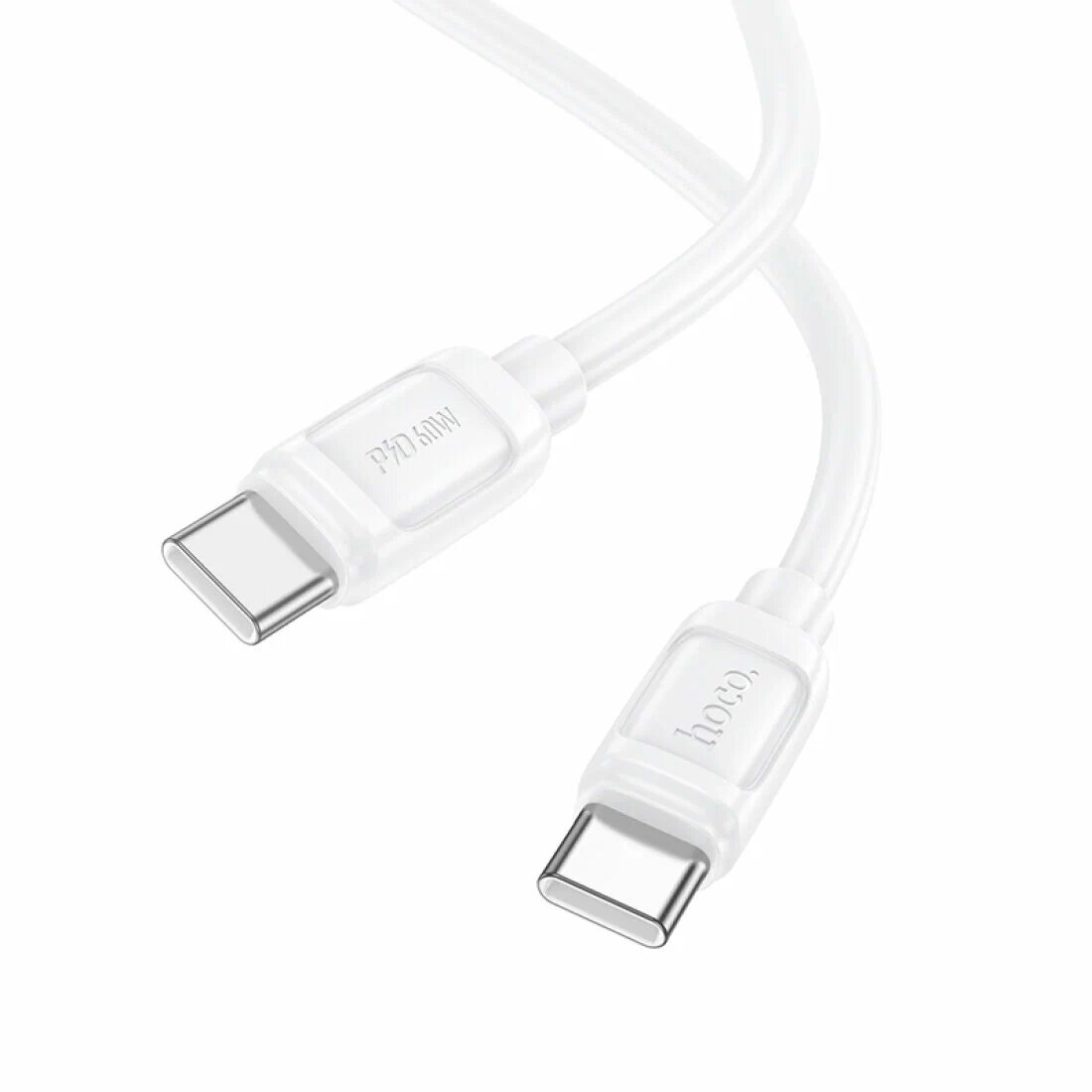 Кабель Type-C на Type-C, HOCO, X115, 1 метр, 240W, цвет белый