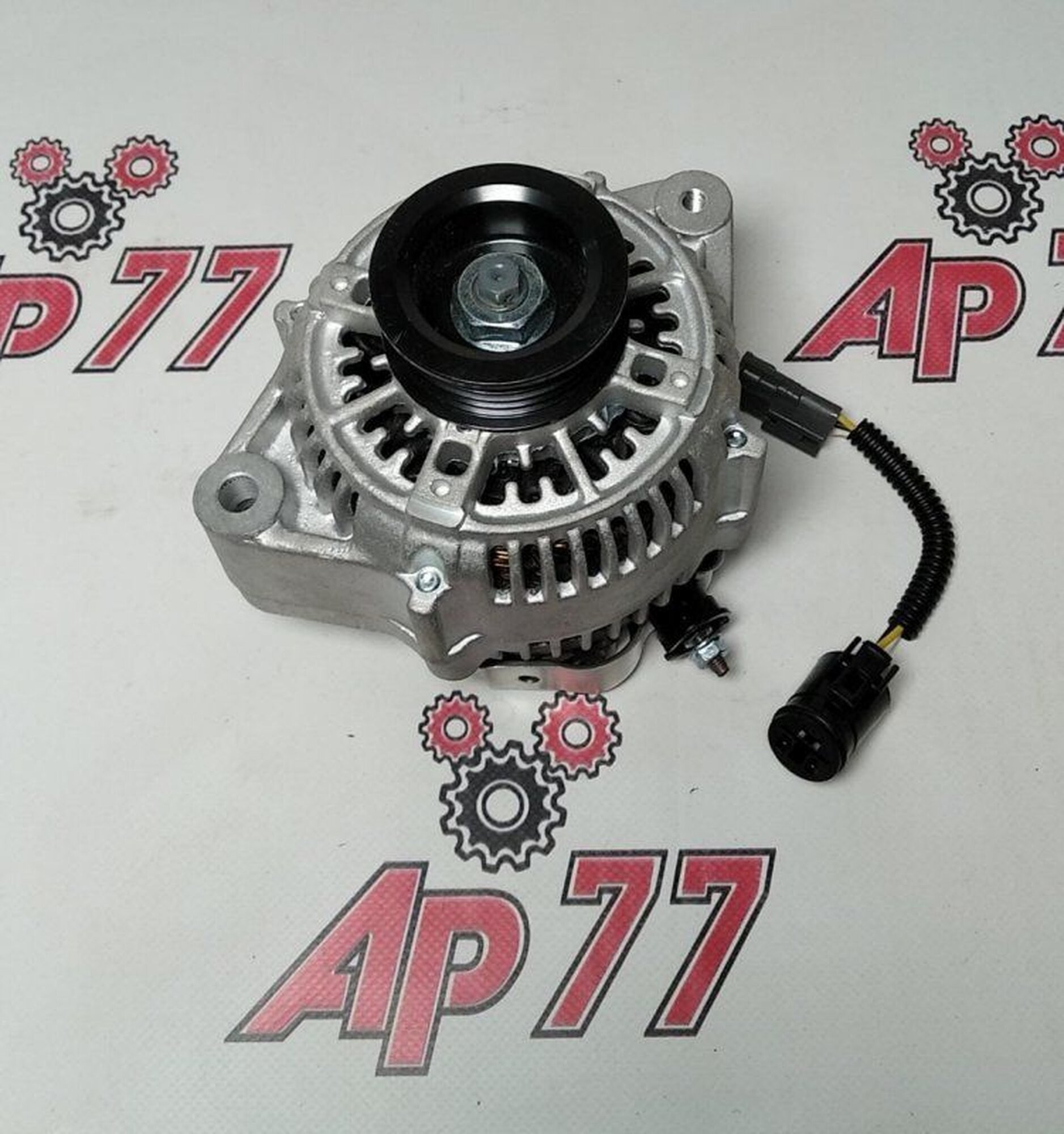Генератор Toyota 4A 14V 80A фишка овальная 3 PIN сплошное крепление 2706016260