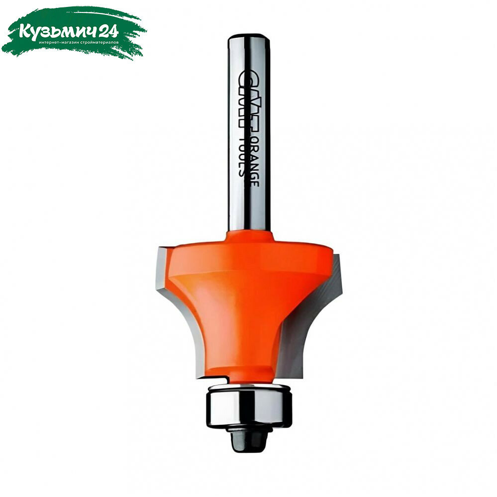 Фреза концевая CMT мебельный переплет 30 мм, В S8 мм, D22х19 мм, R10 мм, профильная, 955.307.11F