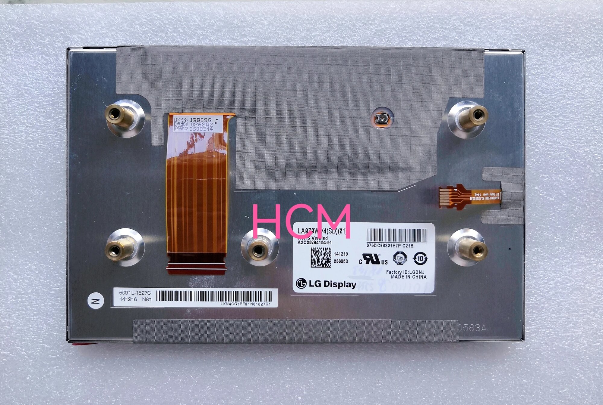 LA070WV4-SD01 LA070WV4(SD)(01) LA070WV4 SD01 ЖК-дисплей 7-дюймовый для ремонта автомобильной навигации Mercedes