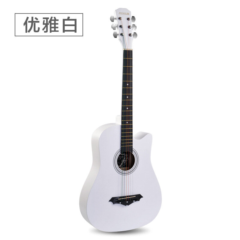 Гитара для начинающих студентов Yoshinori 38inch Новая гитара для начинающих Практика Гитара Фолк Акустическая гитара Рок инструмент