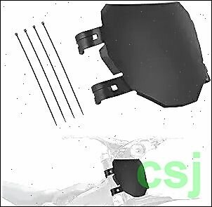 Щиток переднего номера мотоцикла (чёрный) для Surron Sur Ron LBX, Talaria Sting MX3/R, Talaria Sting MX4, Talaria Sting MX5, Talaria XXX, E-Ride , Rawrr Mantis, Ebox Dragster и ETM