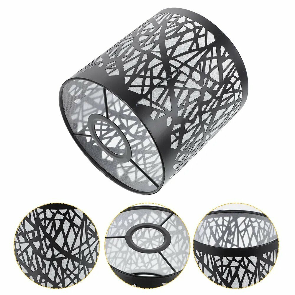 Винтажный Железный Плафон, Простая Конструкция, Защита Лампочки, 14x14x14 См