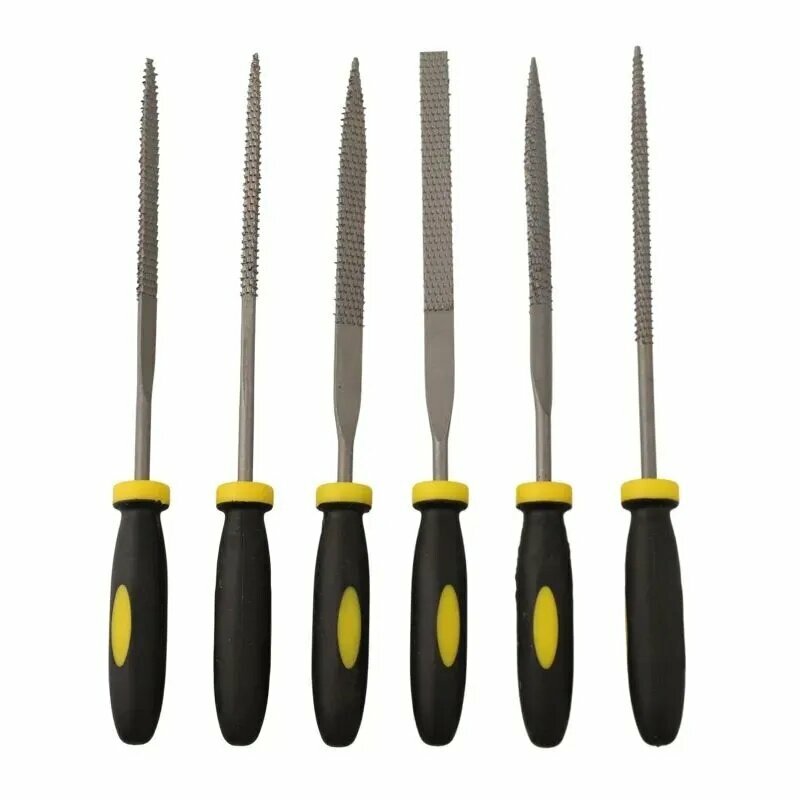 OZ-HRHO 6 шт 140 мм мини-напильник для металла рашпиль иглы деревянные инструменты ручная работа по дереву