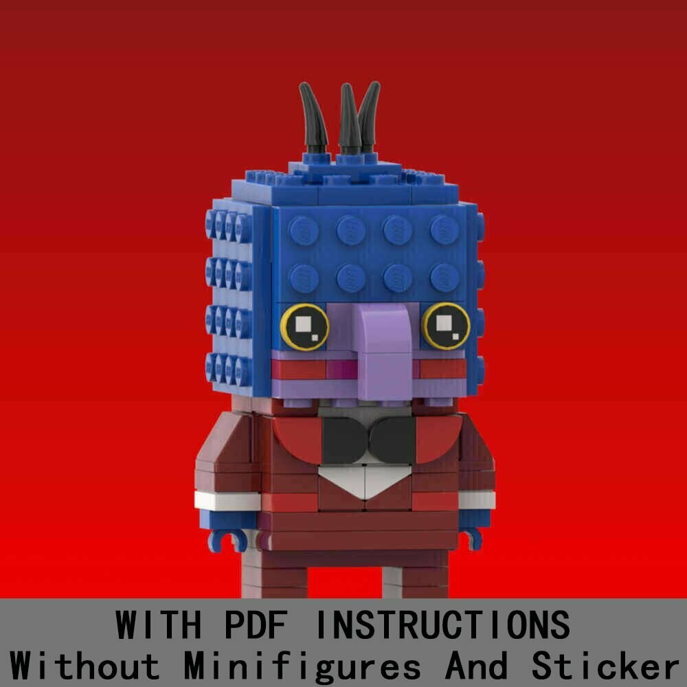 121шт. Конструктор Gonzo The Muppets Brickheadz Набор строительных блоков