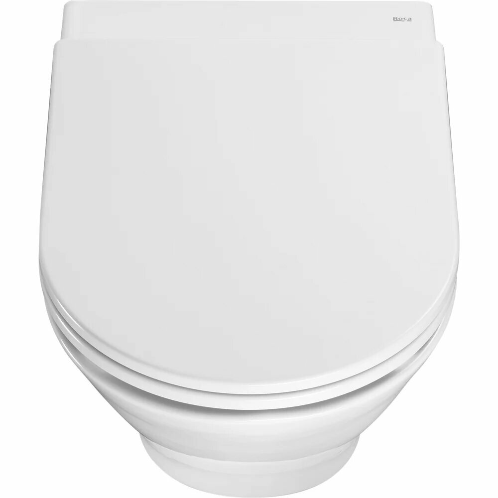 Сиденье Roca The Gap Round микролифт, тонкое, быстрое снятие, быстрое снятие, дюропласт