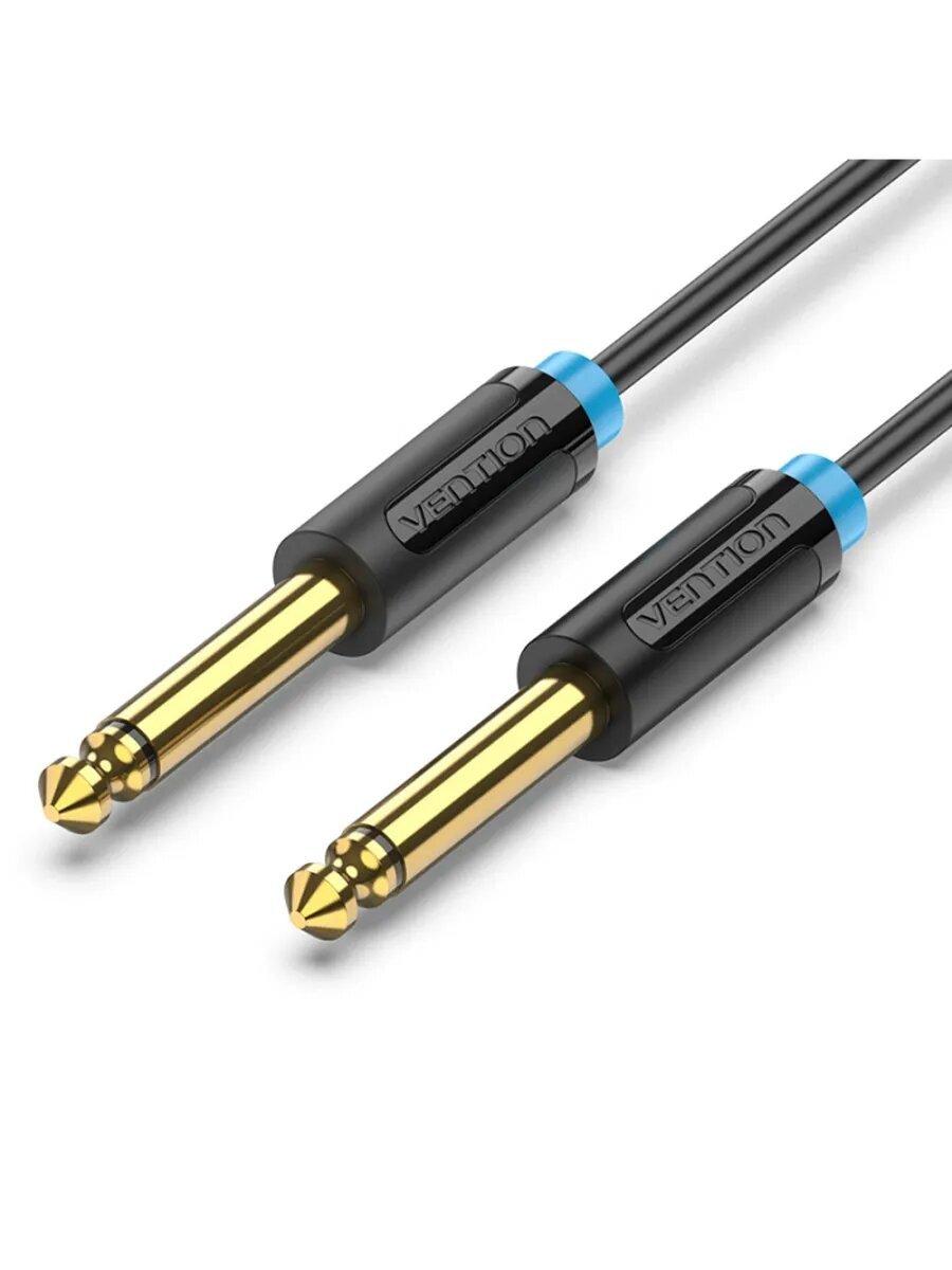 Аудиокабель 6.5мм TS двойной - 10 м, Weixun