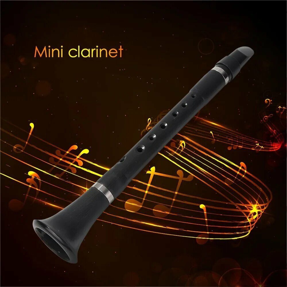 Мини кларнет си-бемоль, с чехлом, 187 г