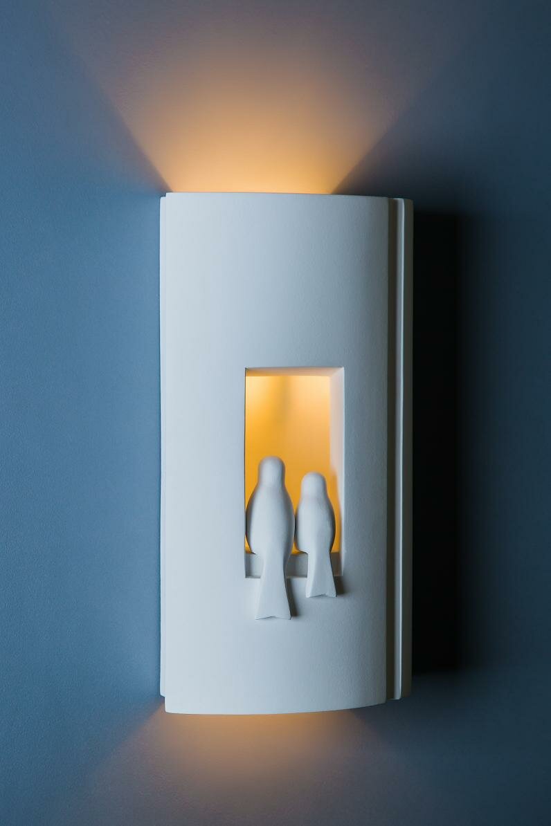 Гипсовый Бра Птицы