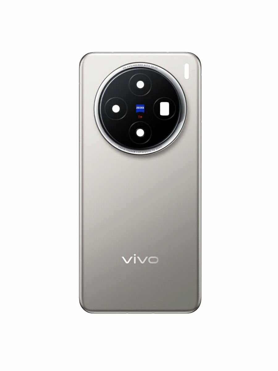 Задняя крышка для Vivo X200 серая (Gray) со стеклом камеры