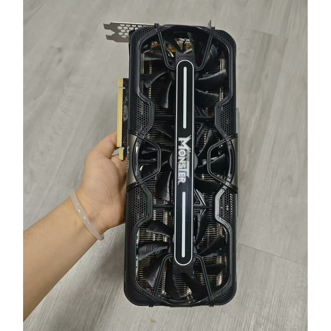 Palit RTX 3080 Ti Black Monster 20GB GDDR6X 384 BIT PCIe 4.0 x16 видеокарты Упаковка OEM