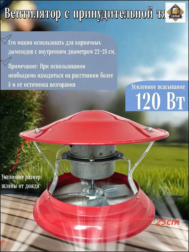 Вентилятор с принудительной тягой