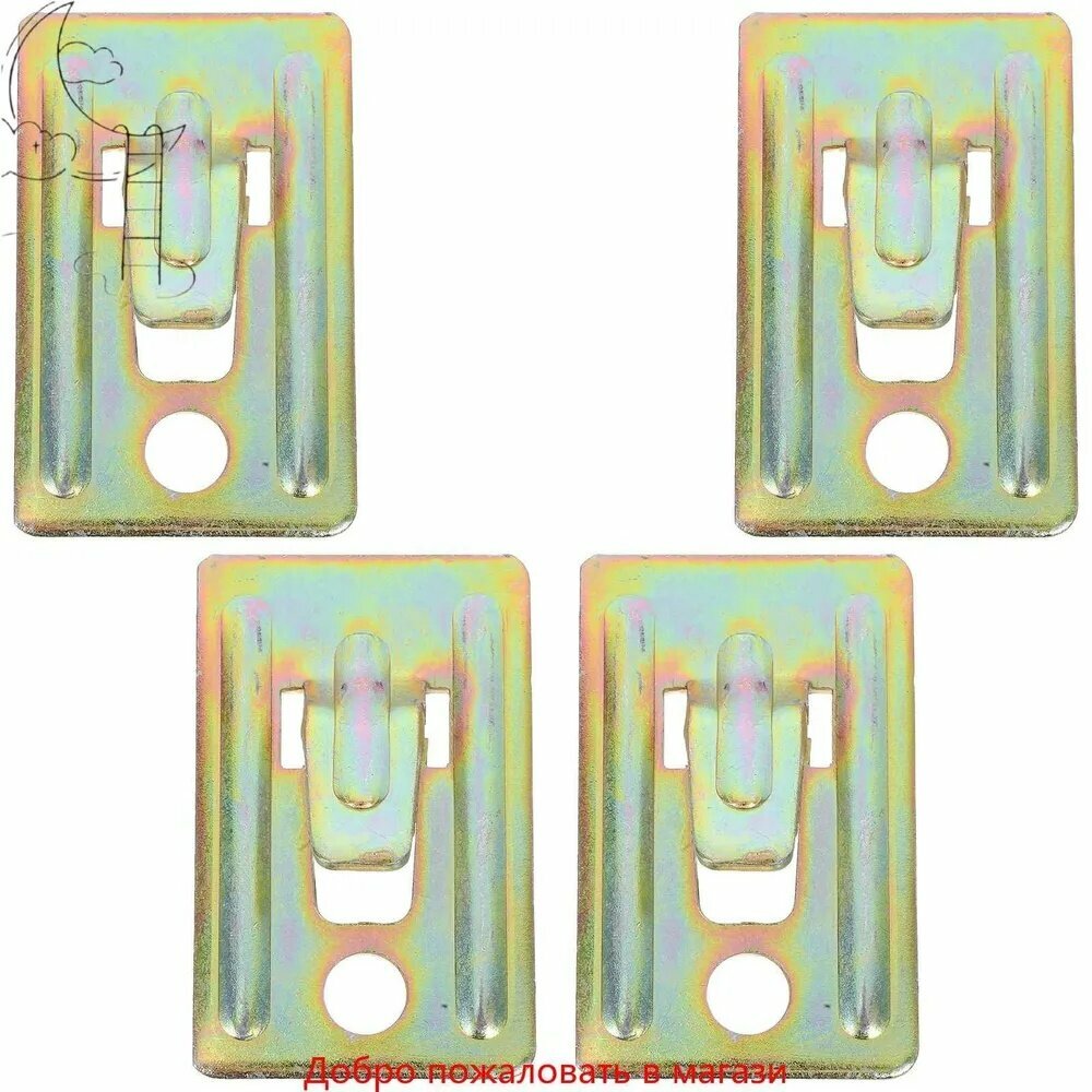 Монтажные планки для бойлера из прочного материала с антискользящим эффектом 4 части