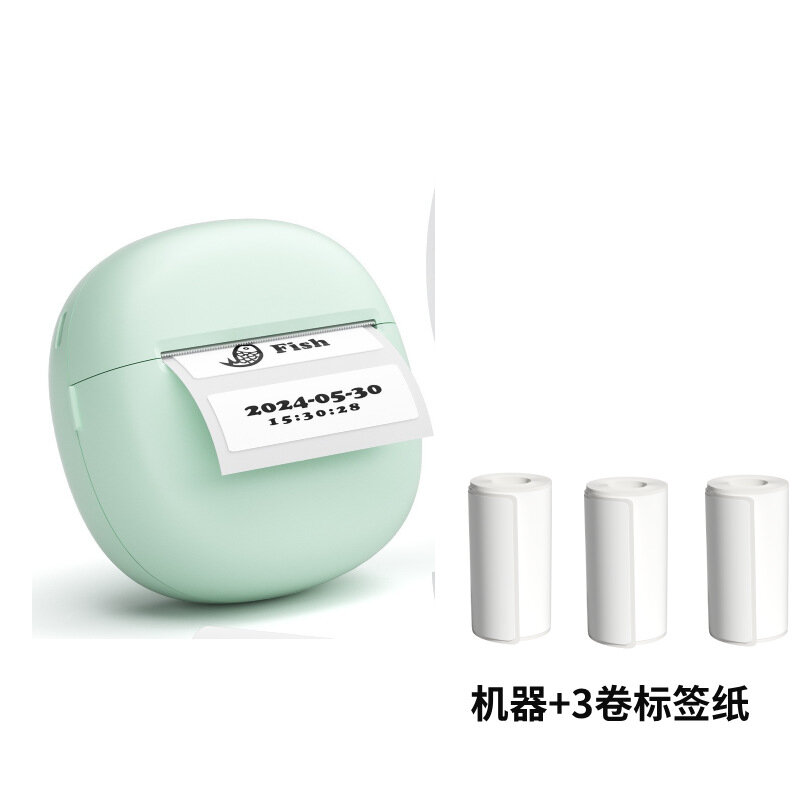 Мини-принтер LUCKJINGLE-A2, портативный принтер, этикетки, стикеры, Bluetooth, мини-термопринтер