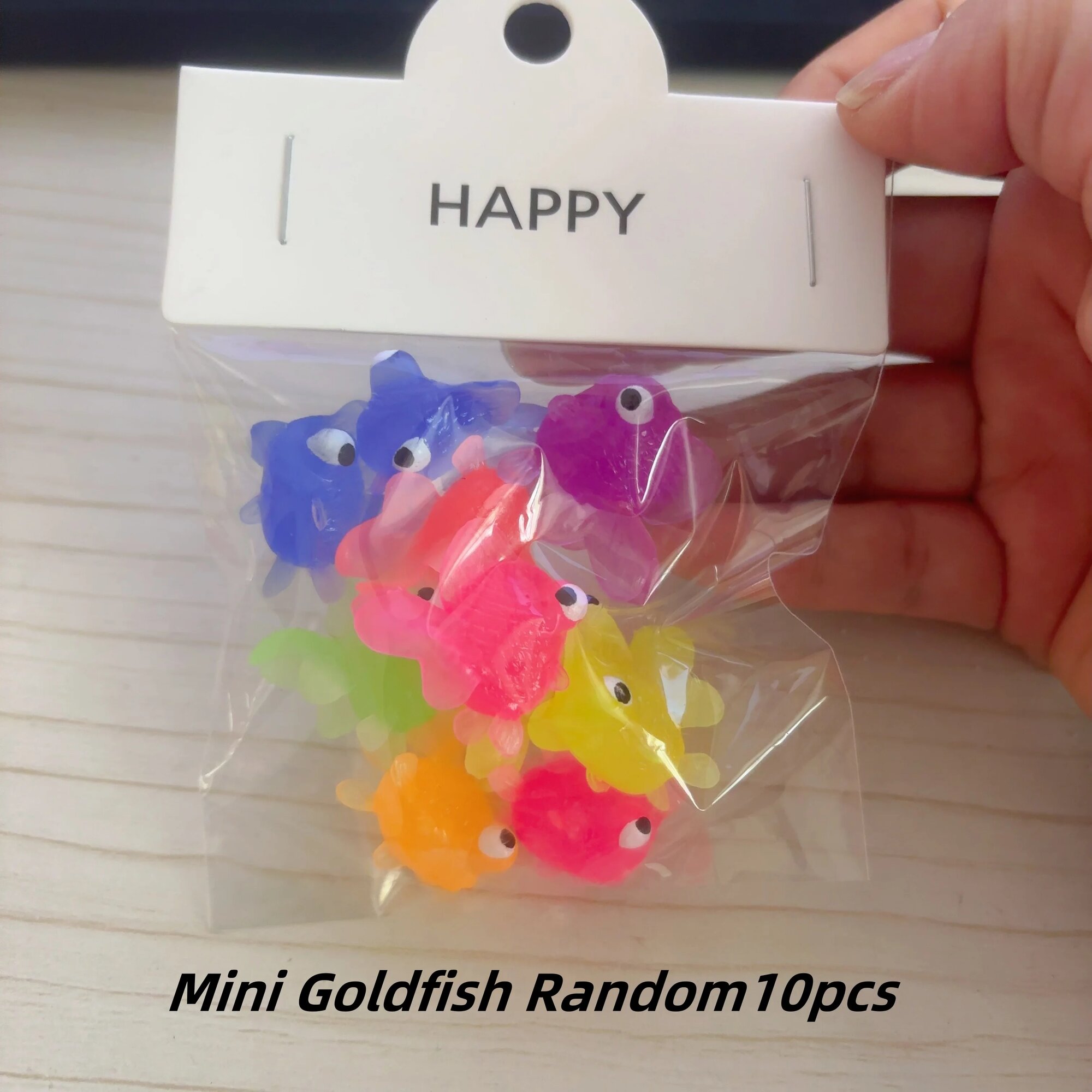 Набор рыбок мини 10 шт. Цвет: 1Set Goldfish