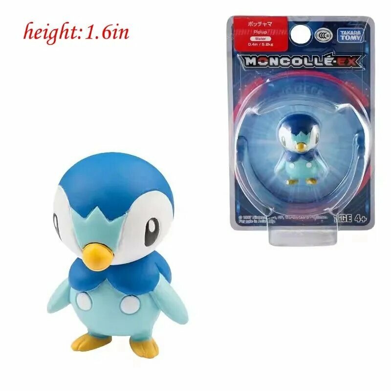 Покемон Piplup Игрушки-фигурки Коллекционная модель Pokemon Piplup 8 cm