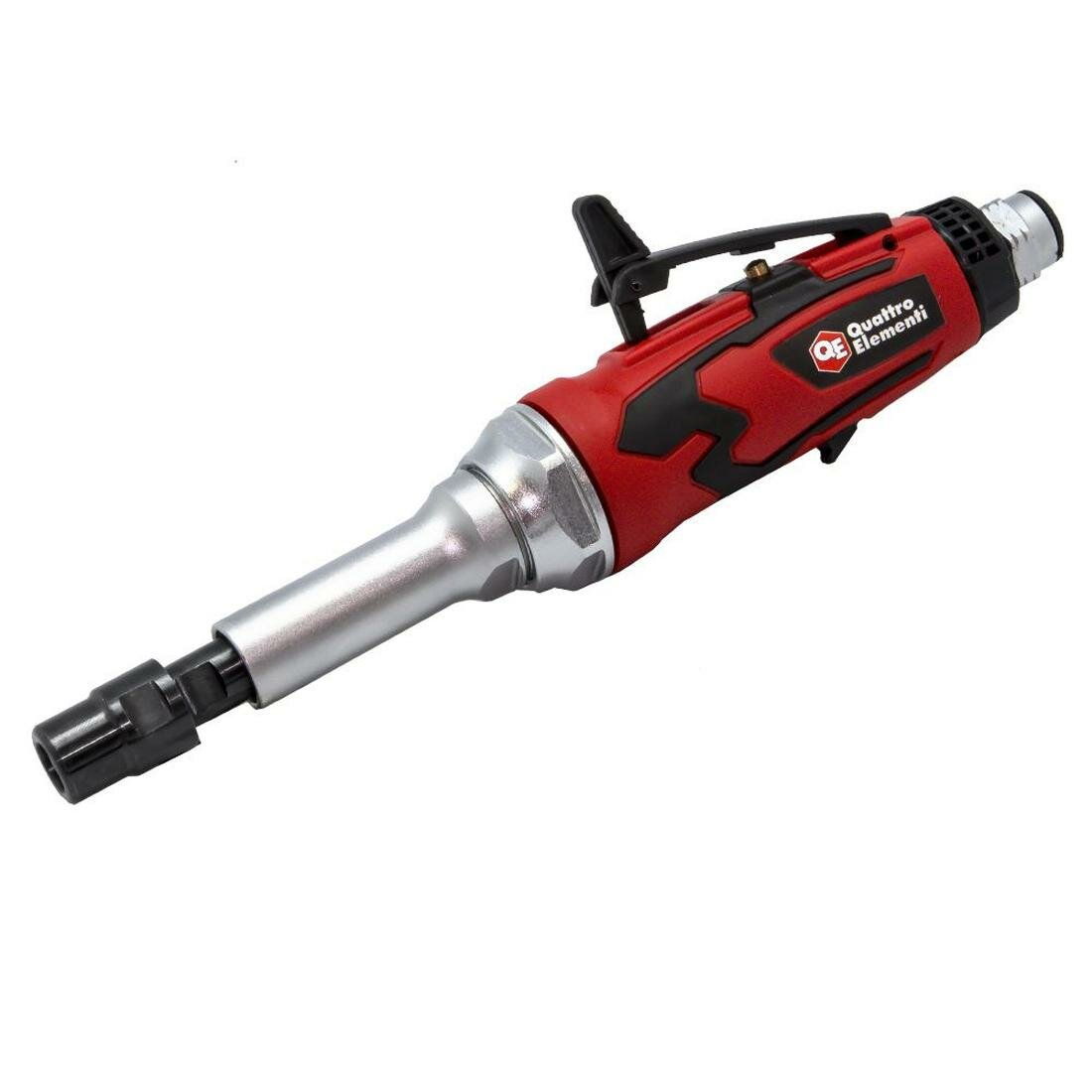 Шлифмашина пневматическая QUATTRO ELEMENTI прямая, цанга 6 мм, 20000 об/мин, разъем EURO
