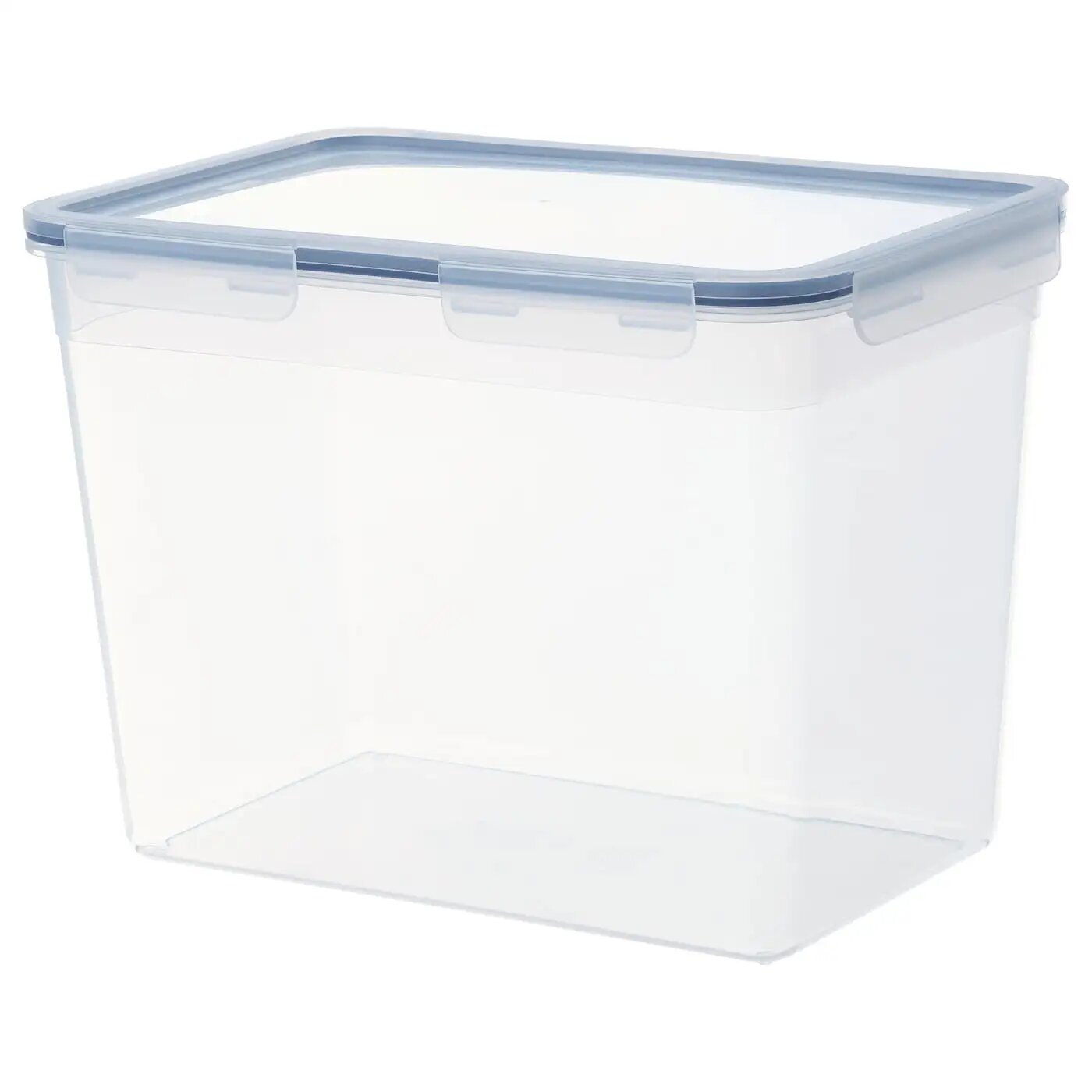 Контейнер для еды IKEA 365+ с крышкой, прямоугольный/пластиковый, 10,6 л
