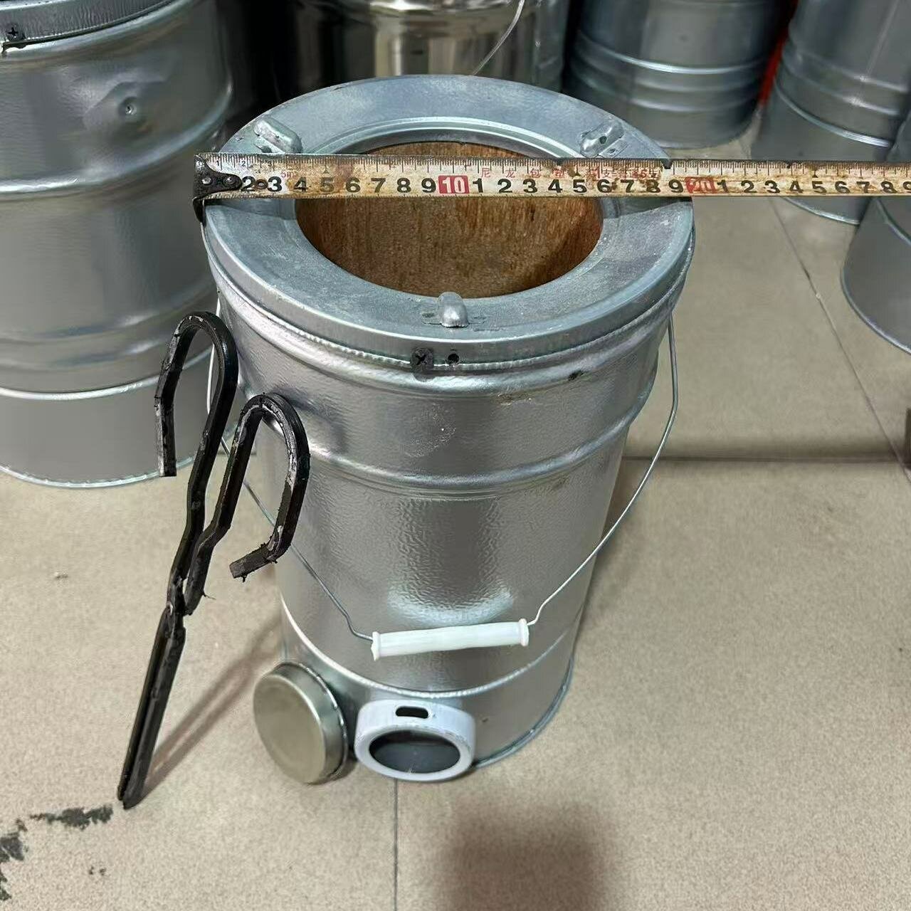 Угольная печь сотовой конструкции, сельская отопительная печь, уличная отопительная печь, бытовая печь на брикетах, уличная печь для барбекю, угольная печь с боковым огнем.