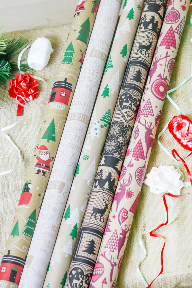 Набор для упаковки подарков праздник К НАМ приходит, 11 предметов, Koopman International PPN101740