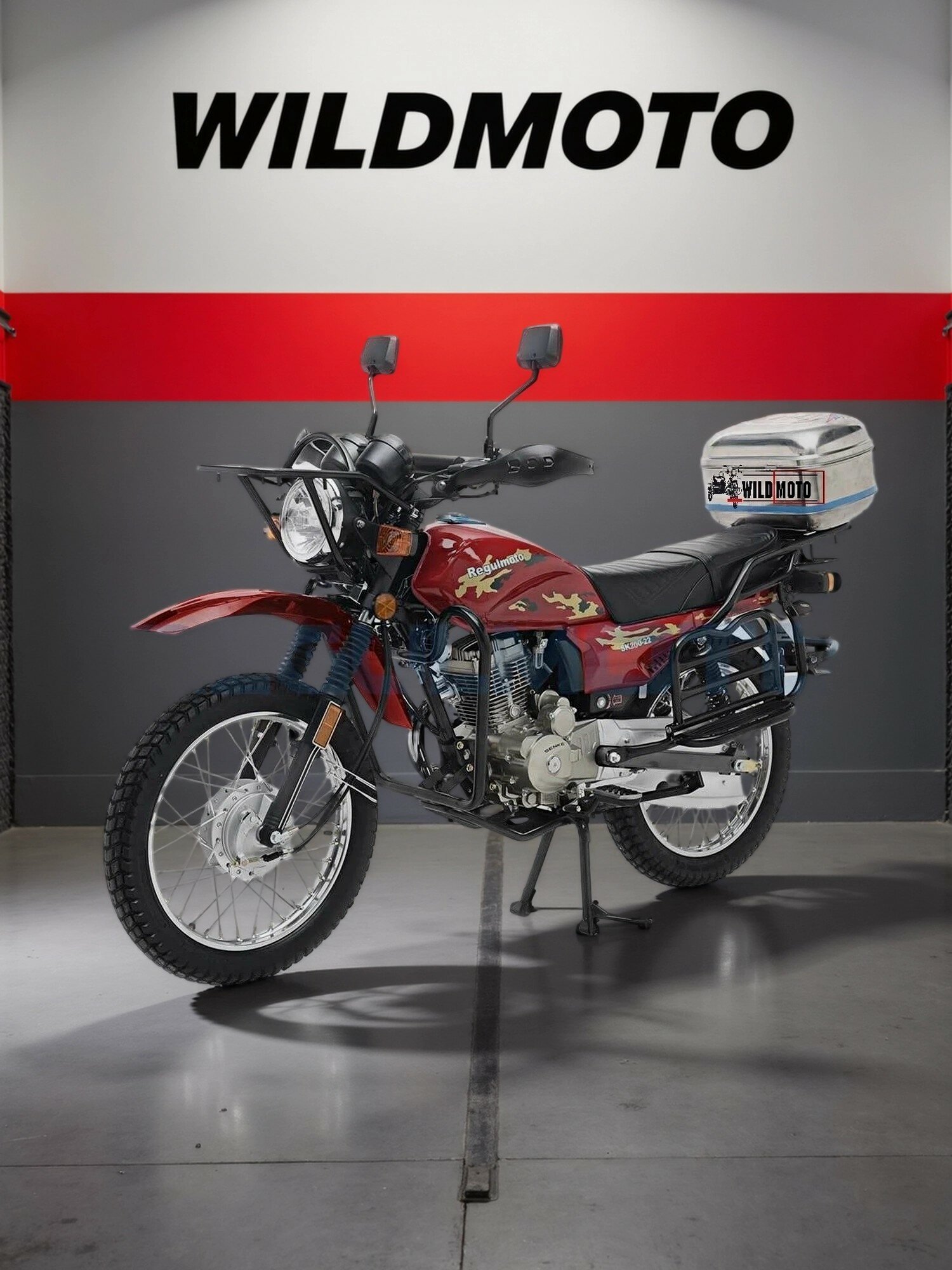 Мотоцикл дорожный Regulmoto (Регулмото) SK200 - 22, с❗ ПТС,❗ Кофр.