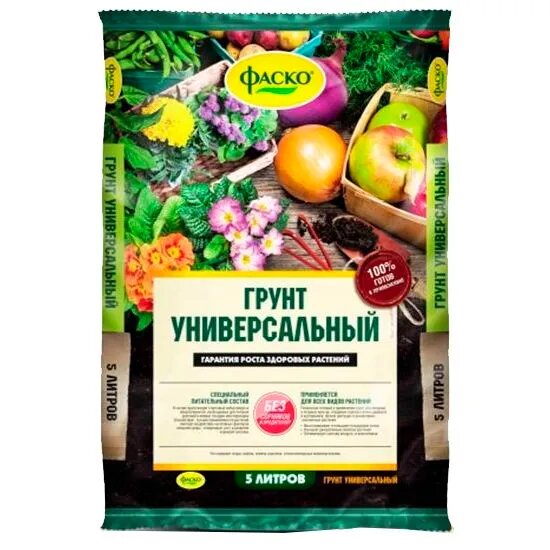 Фаско грунт Универсальный (5 л / 2,2 кг)