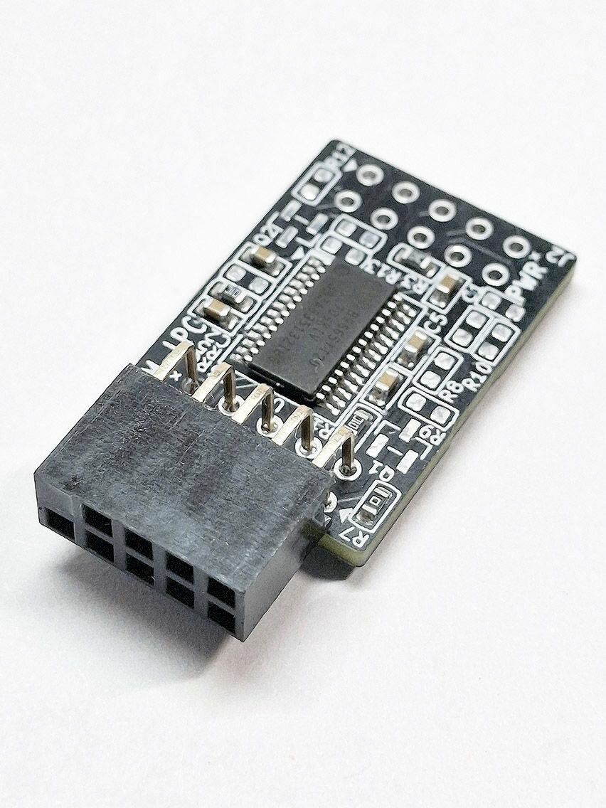 Модуль безопасности TPM 2.0 TPM-LPC-10 (10-1 рin)