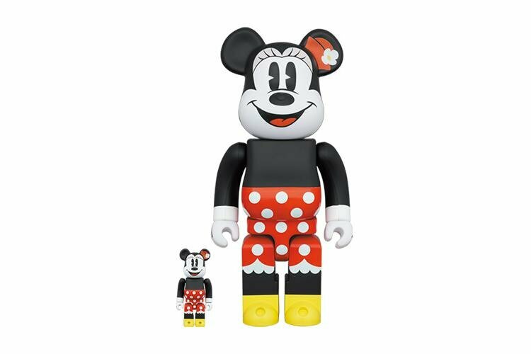 Фигурка унисекс BE@RBRICK x Disney Minnie Mouse, 100%+400%