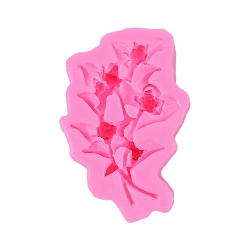 Силиконовые формы для выпечки в форме цветов, 3003A