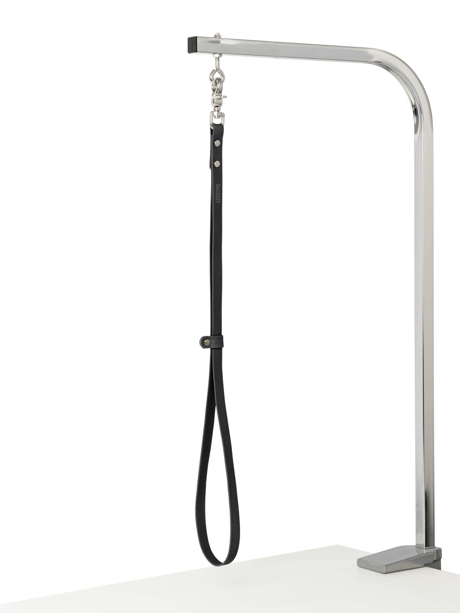 Петля удерживающая для груминга собак и кошек DeLIGHT, биотан, ширина 15 мм, длина 60 см, чёрная, TPB1560BL