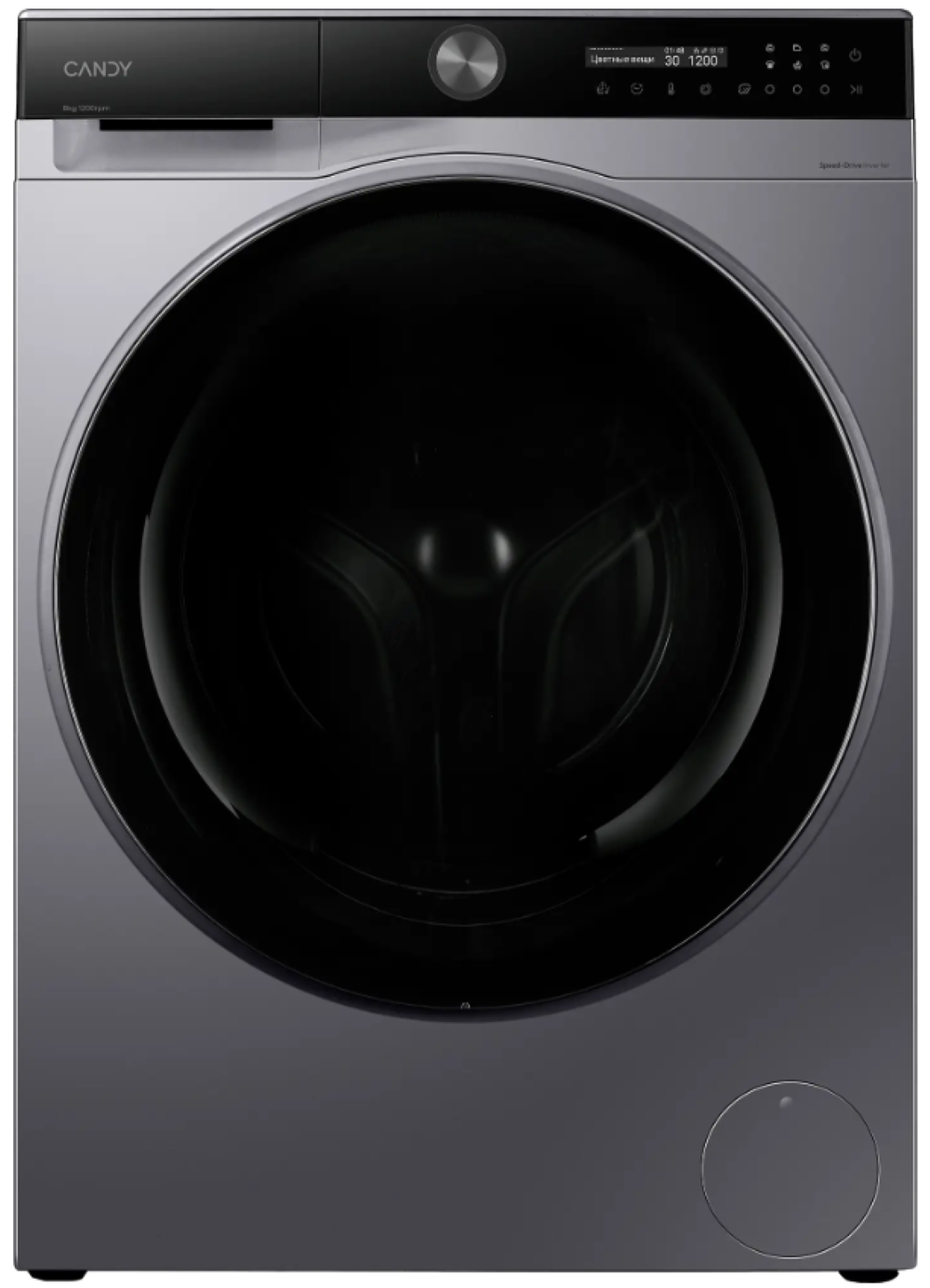 Стиральная машина Candy Ultimo C47W4 28MBSR-07, загрузка 8 кг, скорость отжима 1200, обработка паром