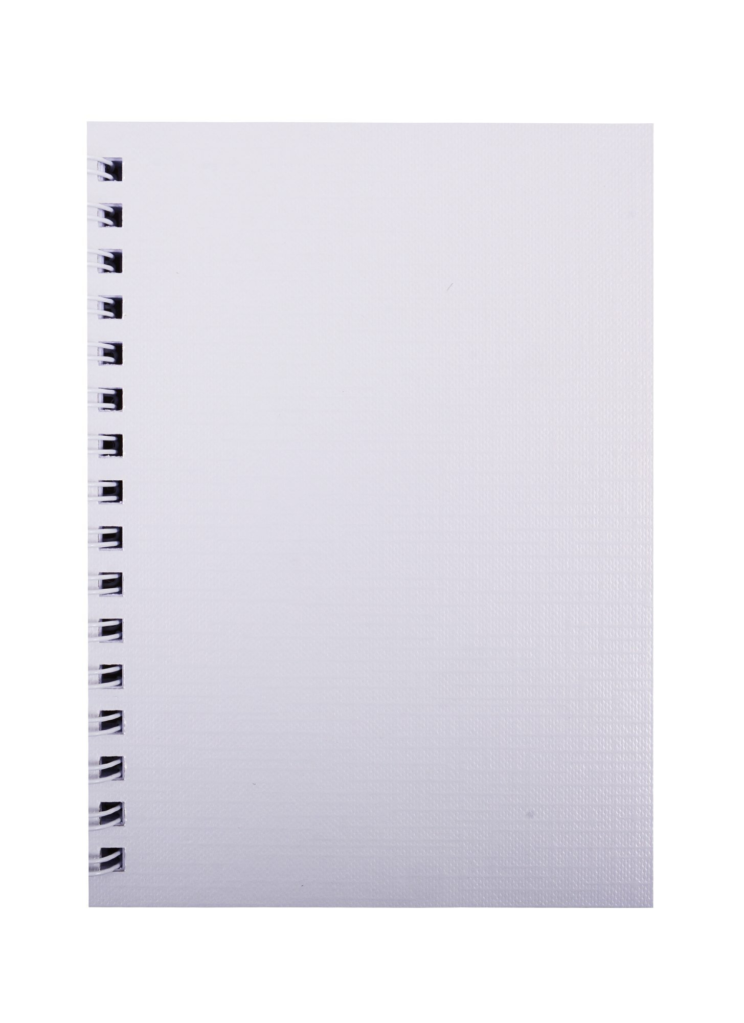 Записная книжка А6 80л кл. "METALLIC" обл. бел. бумвинил, гребень