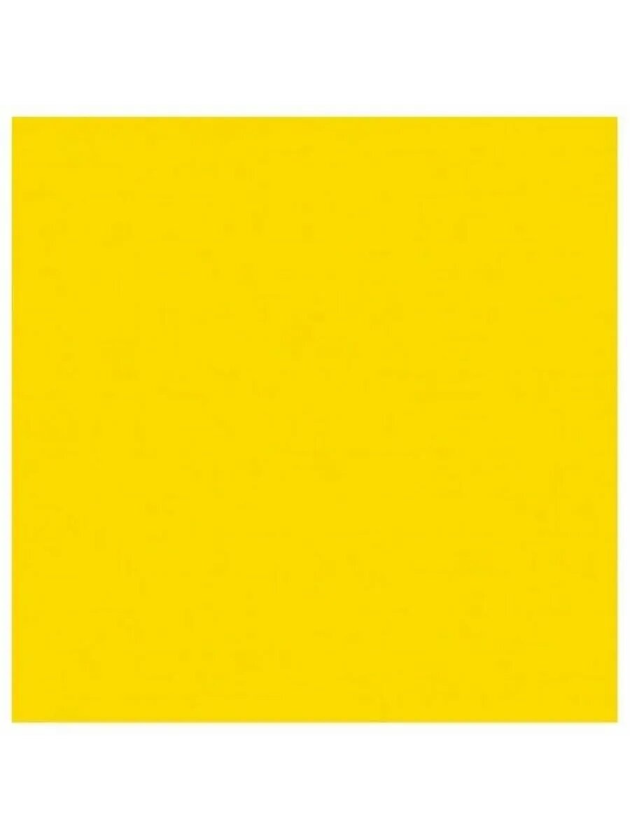 Самоклеящаяся плёнка Color Decor, жёлтая, глянцевая, 0.67x8 м
