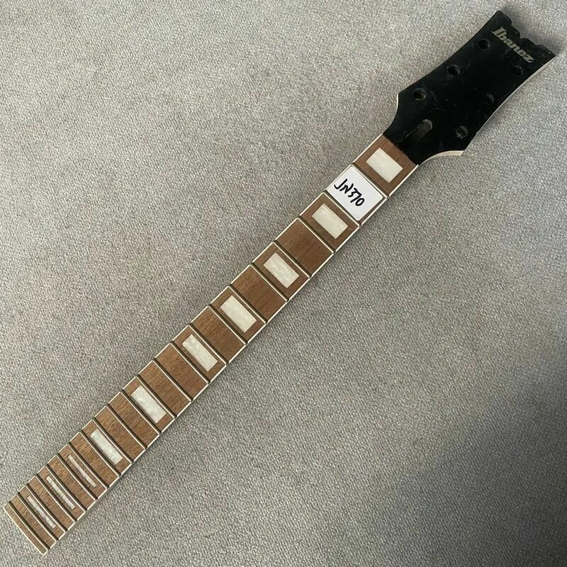 LN370 Грифы для электрогитары Ibanez LP, 22 лада, белые блоки инкрустации, длина мензуры 628 мм, левосторонние + правосторонние (+), запчасти для электрогитары.