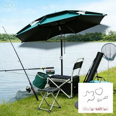 Большой пляжный зонт-тент 240 см, черно-красный, складной шатер с регулировкой угла, защита от солнца и дождя для пляжа, кемпинга и пикника, легкий каркас из стекловолокна