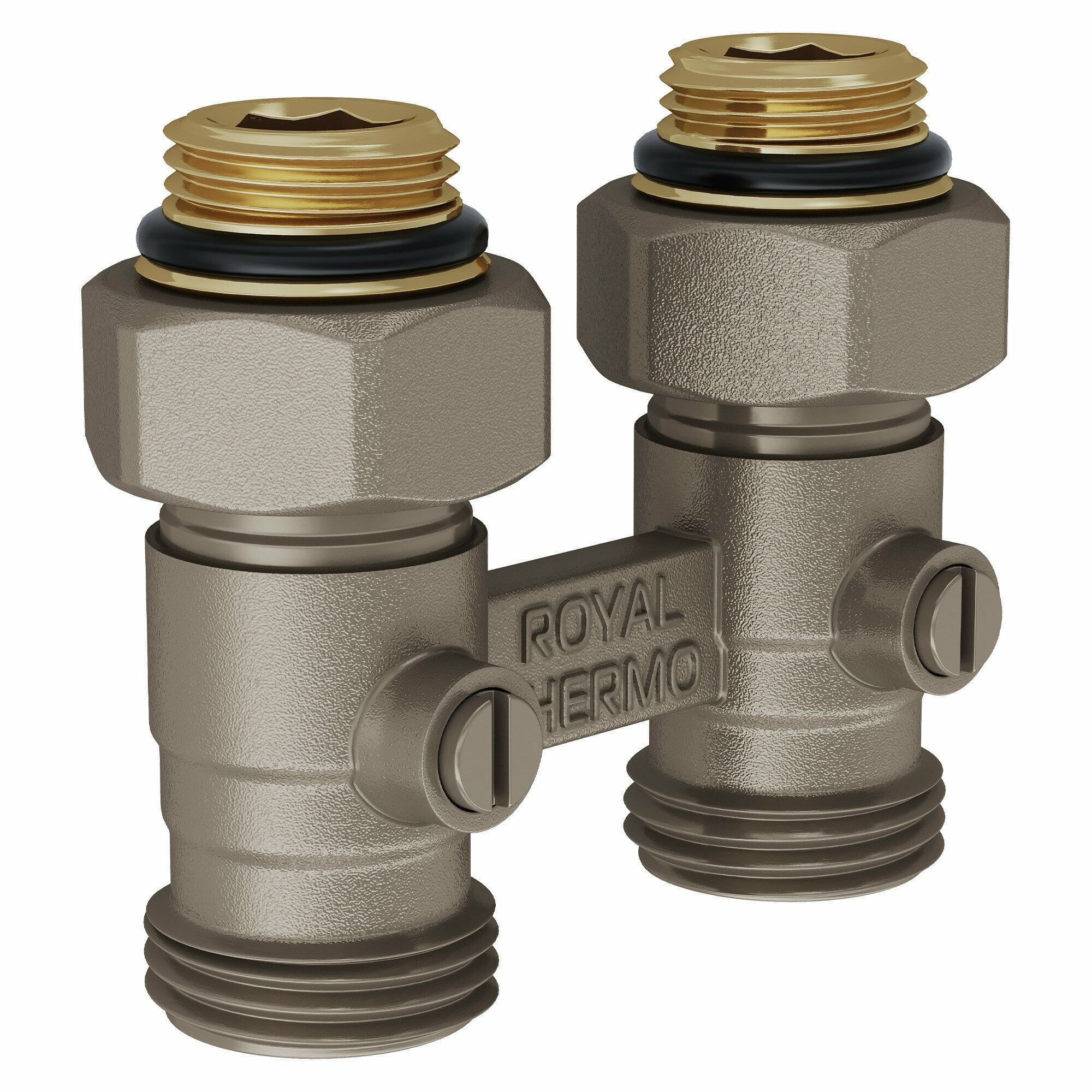 Узел нижнего подключения Royal Thermo прямой 1/2"х3/4"EK RTE 07.00001А