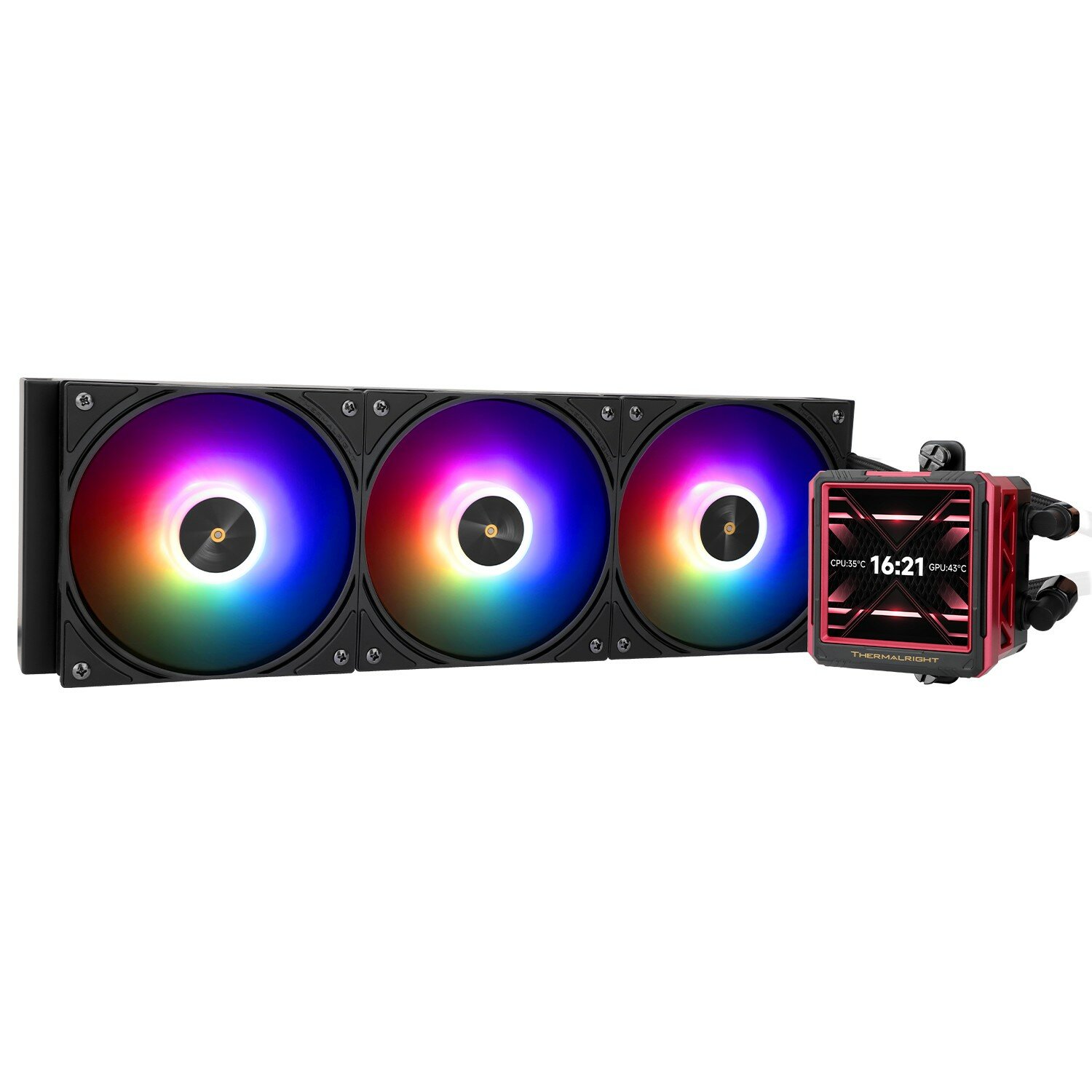 Система водяного охлаждения Frozen Warframe 360 ULTRA ARGB BLACK Thermalright, 3 х120 мм