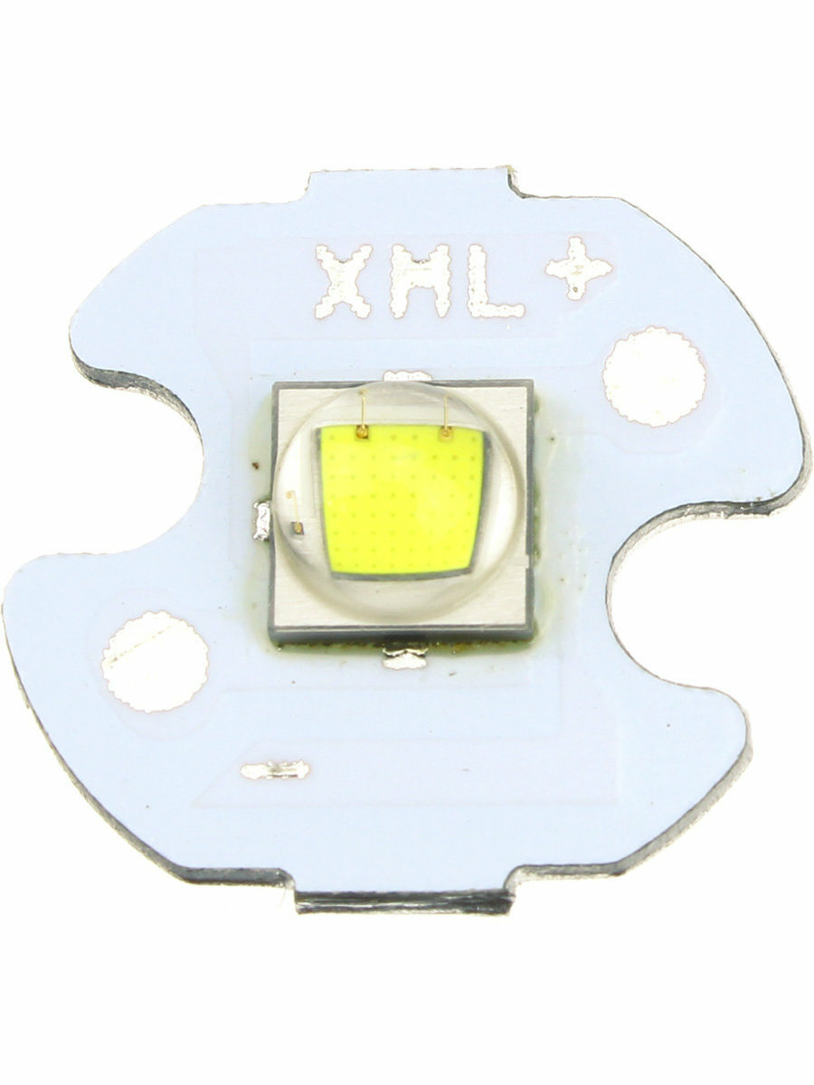 Светодиод Cree, серия "XML2", 10W, 3V, 6000K, свет белый, на плате