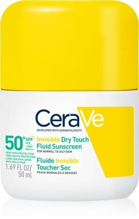 Средство солнцезащитное CeraVe Invisible Dry Touch Fluid SPF 50+, 50 мл