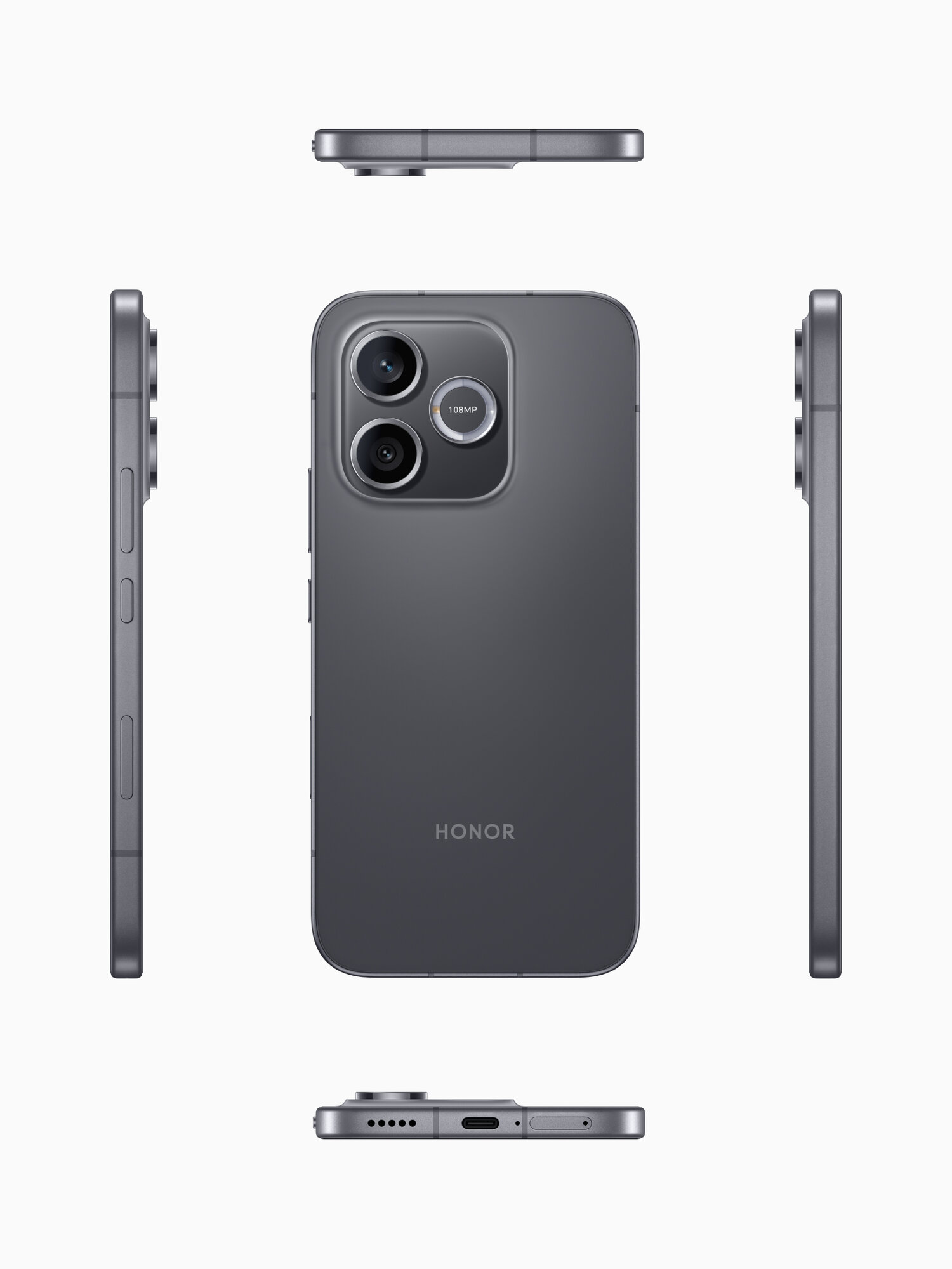 Смартфон HONOR 600 Lite, 8+256ГБ, Вельветовый черный, Ростест, Мобильные сервисы Google (GMS) — фото 1